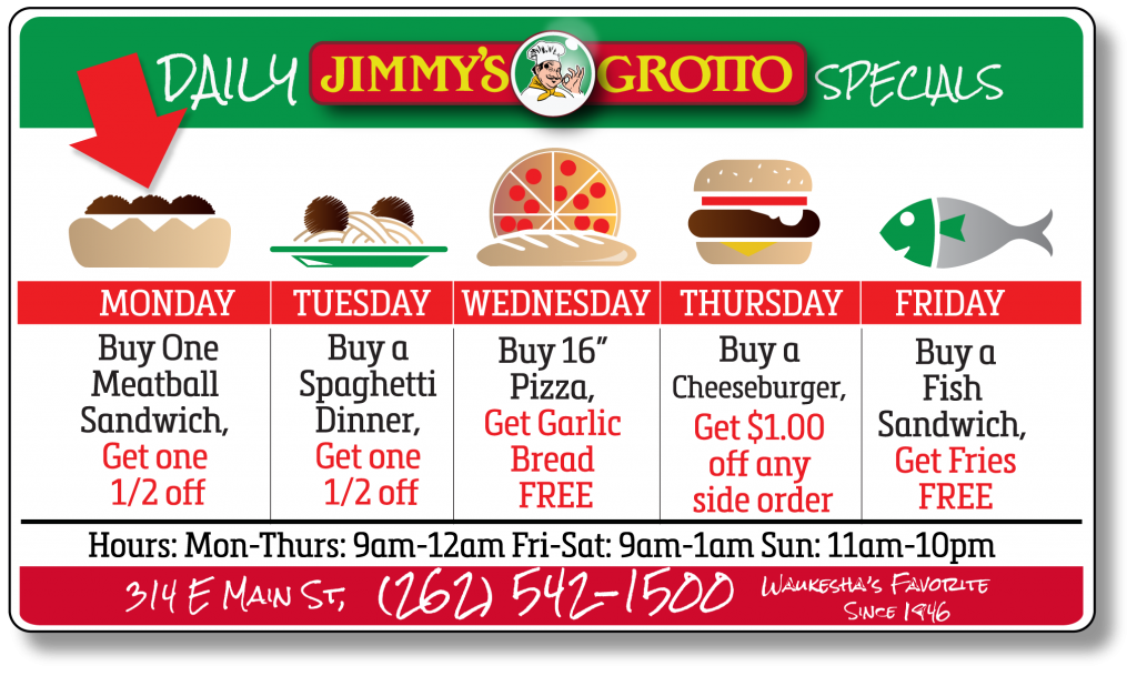 Jimmy Grotto's Branding: What you can do with a well designed logo