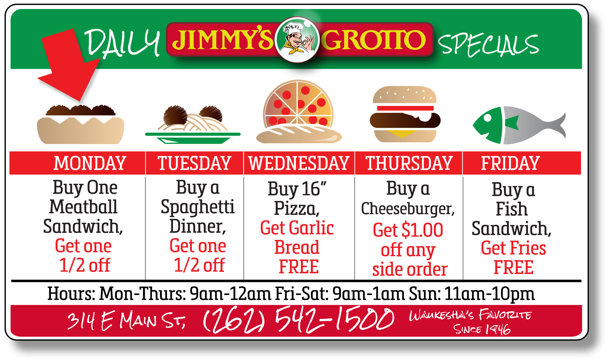 Jimmy Grotto's Branding: What you can do with a well designed logo